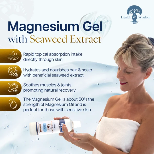 Best Magnesium Gel Body Lotion for Muscle Pain | Health and Wisdom