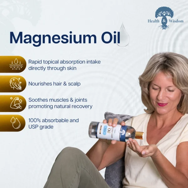 Buy the Best Magnesium Oil USP, Gel, and Spray for Muscle Pain