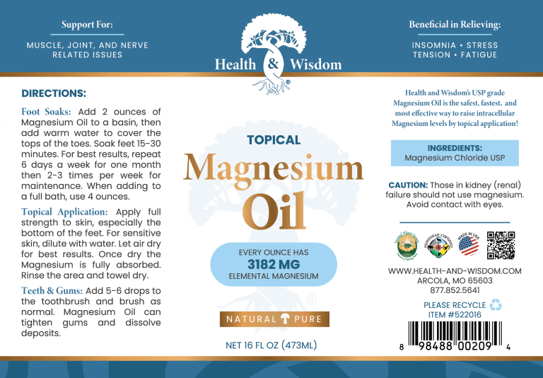 Buy the Best Magnesium Oil USP, Gel, and Spray for Muscle Pain