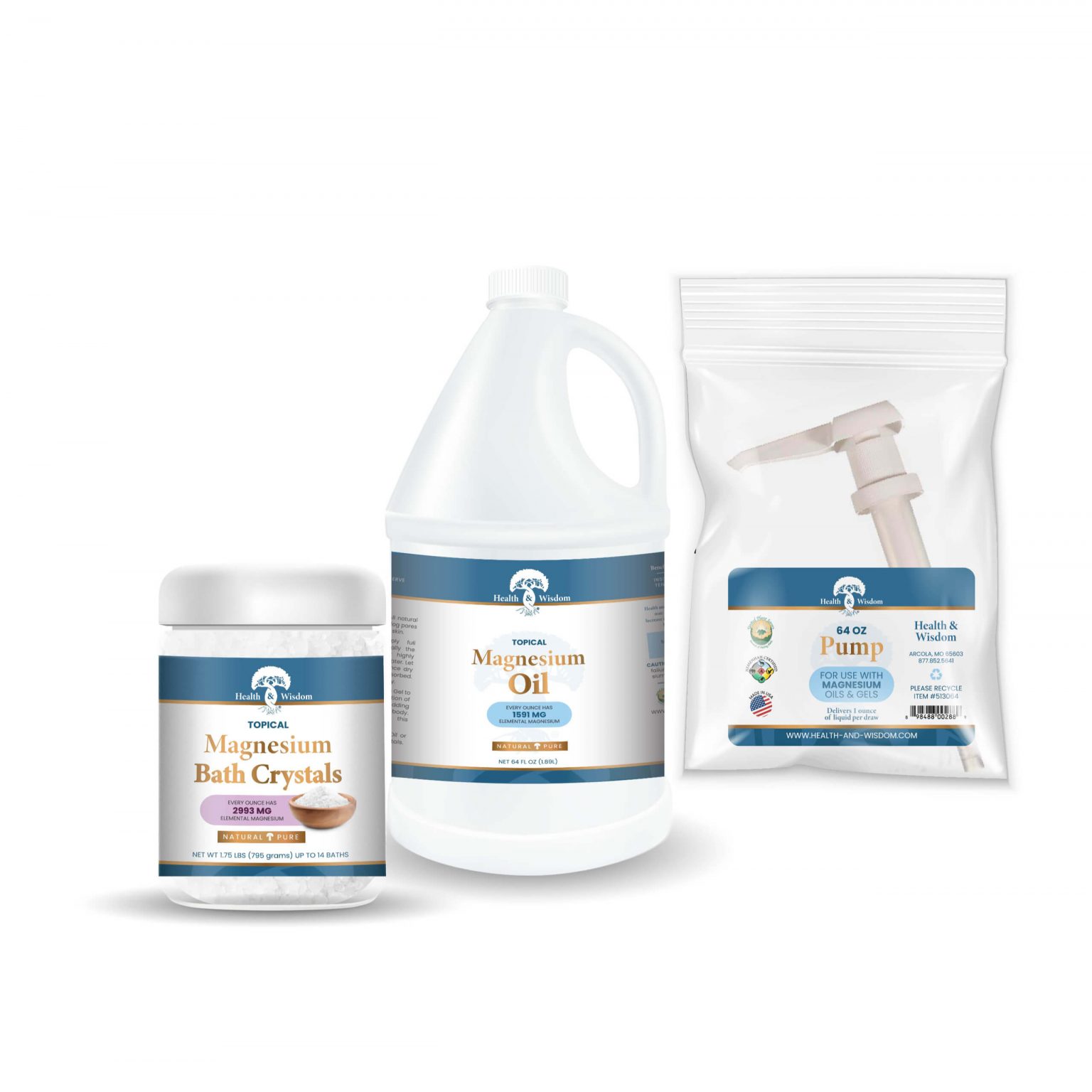 Topical Magnesium Store | Premium Magnesium Oil, Gel & Bath Products