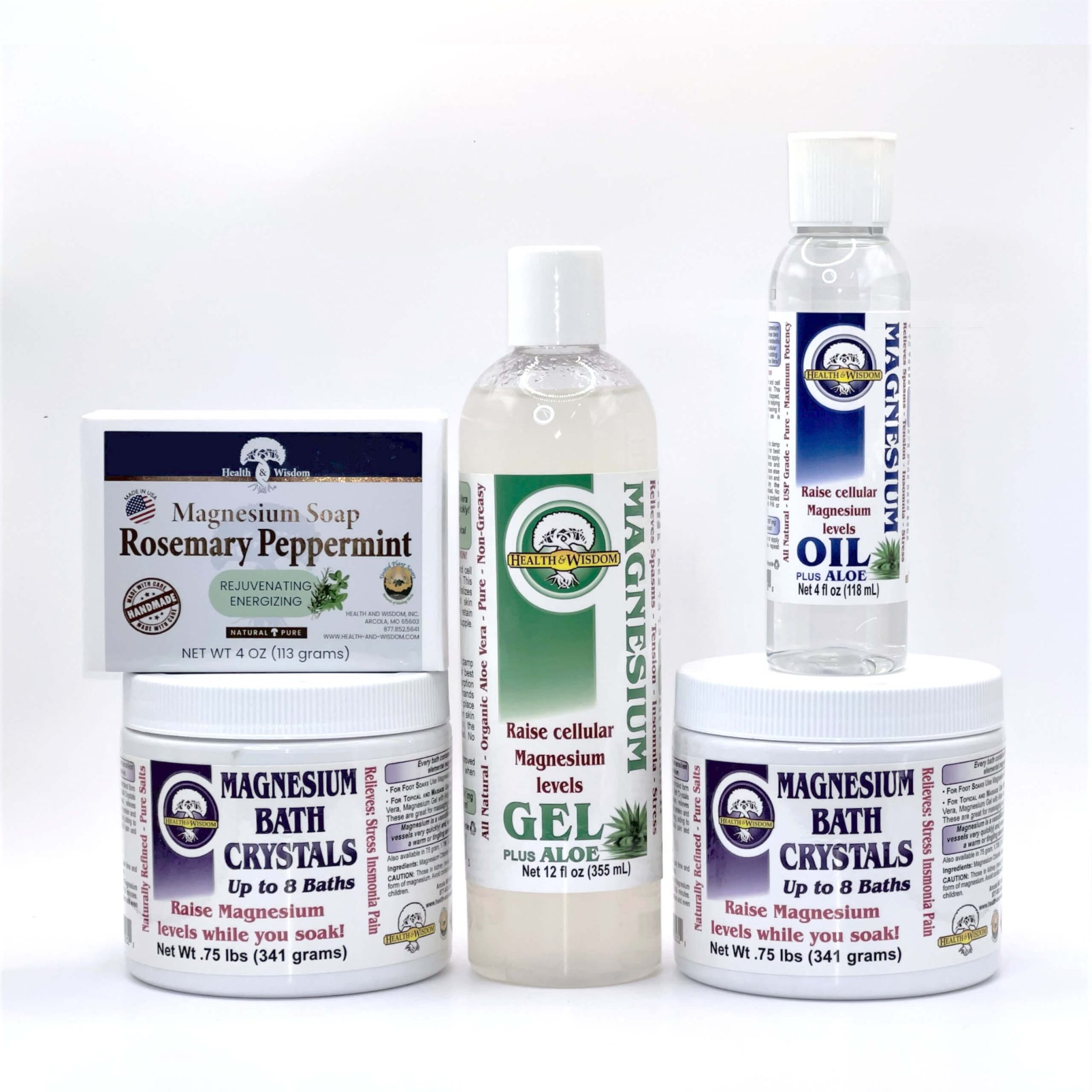 Magnesium Combo Pack - Health & Wisdom