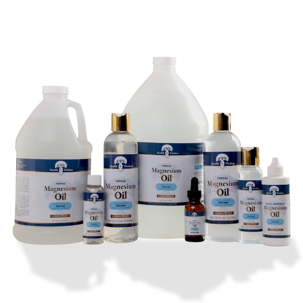 Magnesium Chloride Oil | Health and Wisdom